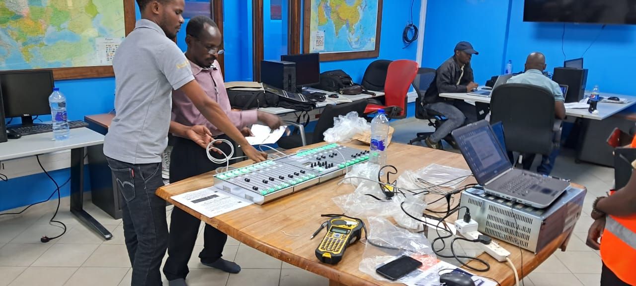 TBC Radio studios' IT and Technical team Training - Britt Broadcast Ltd