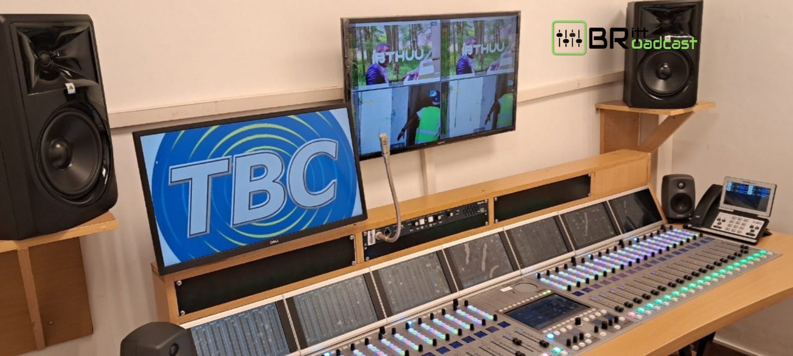 TBC Sound Room - Britt Broadcast Ltd